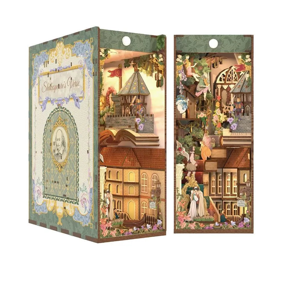 Tonecheer Shakespeare's Verse Book Nook Kit | Hobbyco - Est.1935