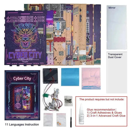 Cyber City Book Nook Kit | Hobbyco - Est.1935
