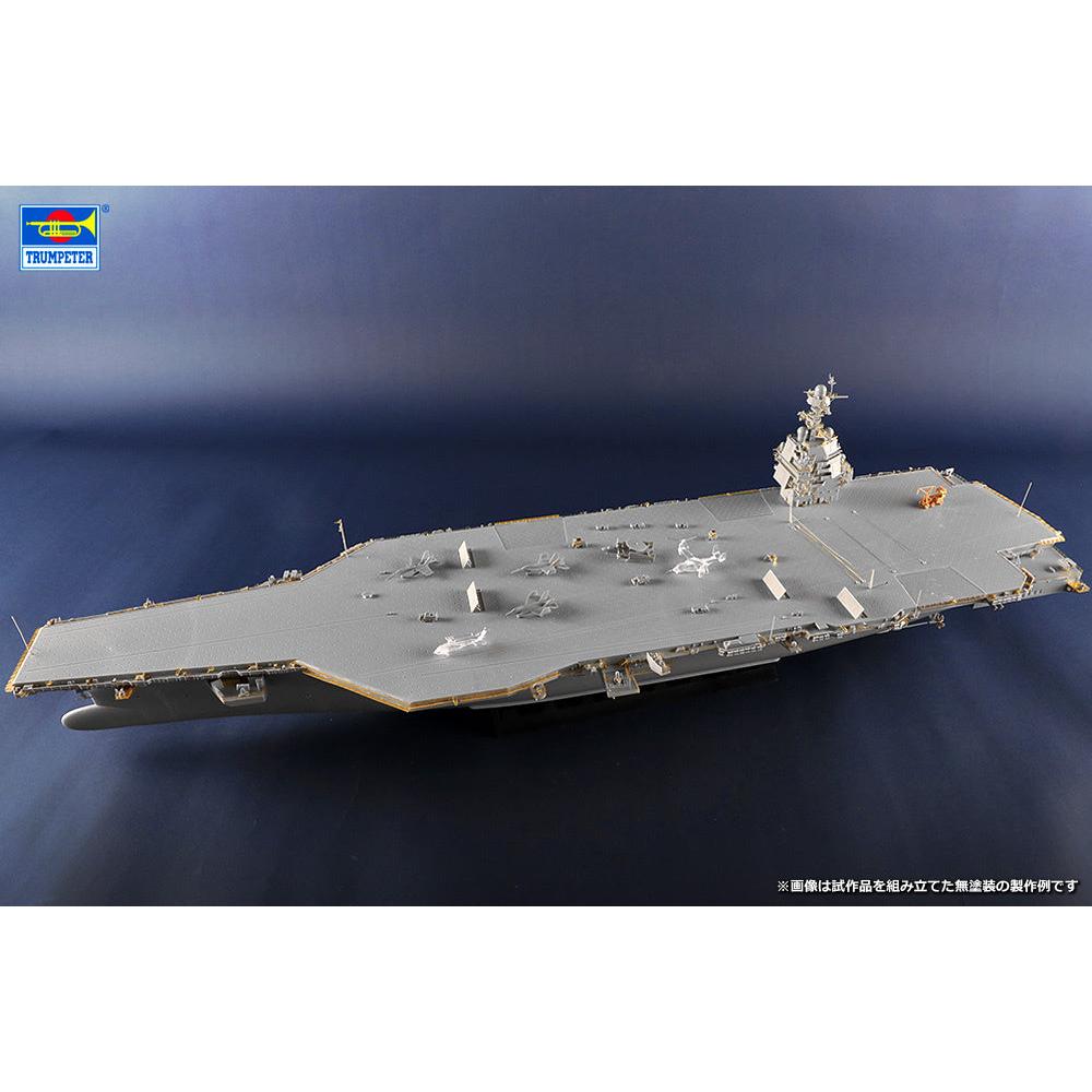 Trumpeter Trumpeter 1/350 USS Gerald R.Ford CVN-78 Plastic Model Kit ...