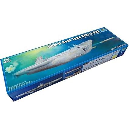 Trumpeter 1/48 DKM U-Boat Type VIIC U-552 Plastic Model Kit – Hobbyco