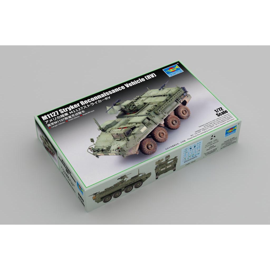 Trumpeter 1/72 M1127 Stryker Reconnaissance Vehicle | Hobbyco - Est.1935