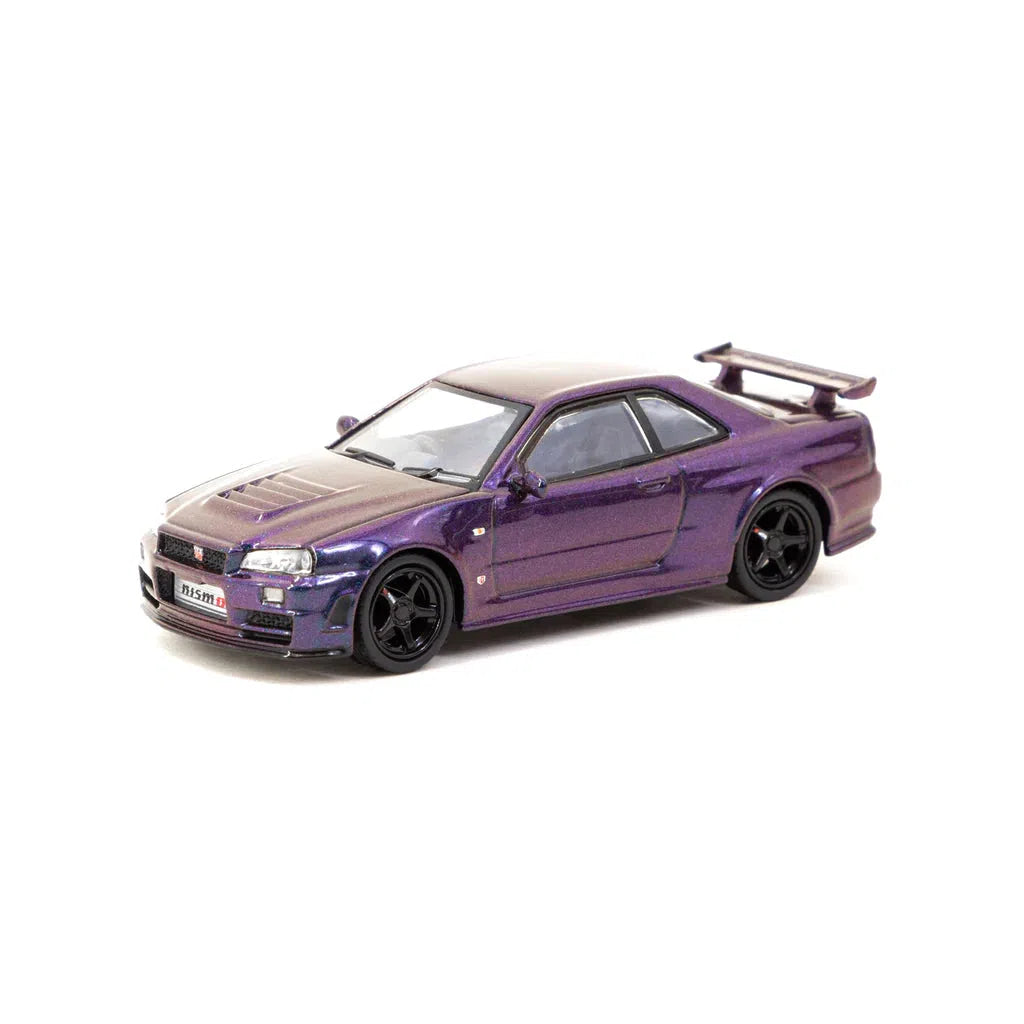 Tarmac Works 1/64 Nissan Skyline GT-R (R34) - Midnight Purple III