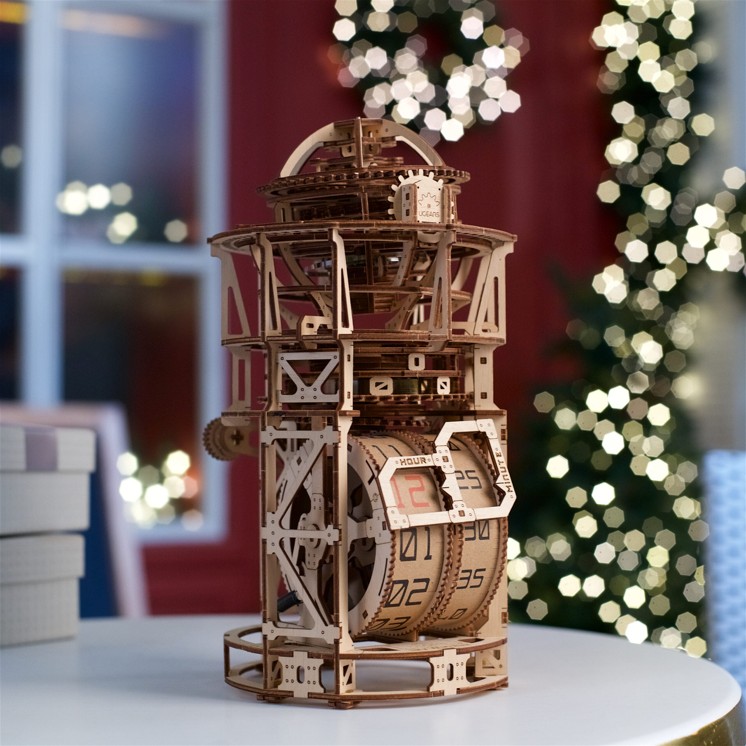 UGears UGears 338pc Skywatcher Tourbillon Table Clock | Hobbyco - Est.1935