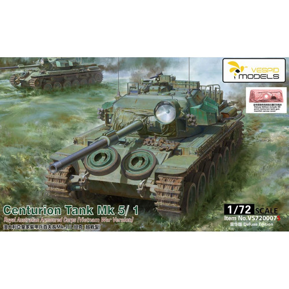 Vespid 1/72 Centurion Tank Mk 5/1 Royal Australian Armoured Corps with ...