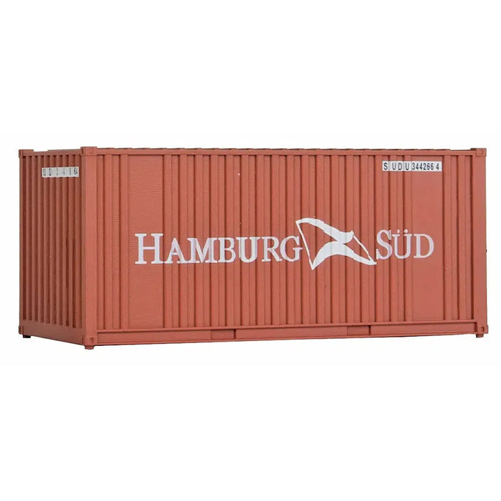 Walthers HO 20' Corrugated Container with Flat Panel - Assembled ...