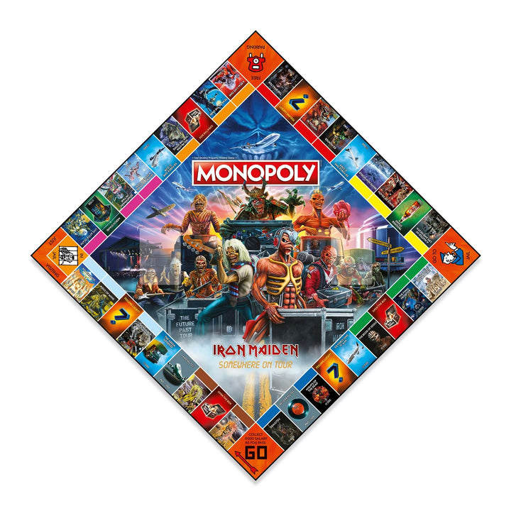 Monopoly Iron Maiden Monopoly Board Game | Hobbyco - Est.1935