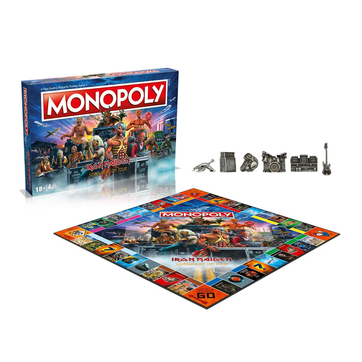 Monopoly Iron Maiden Monopoly Board Game | Hobbyco - Est.1935