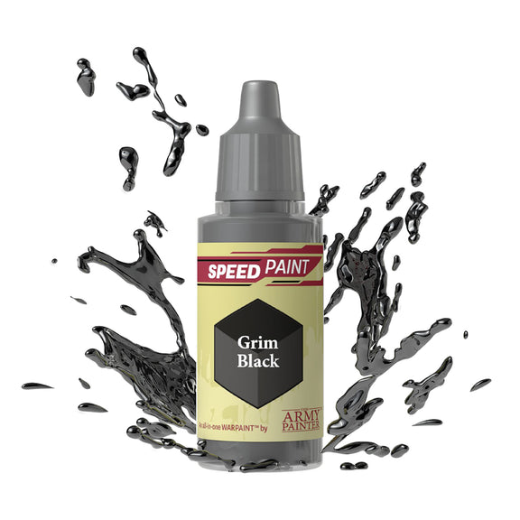 Army Painter Army Painter Speedpaint - Grim Black 18ml | Hobbyco - Est.1935