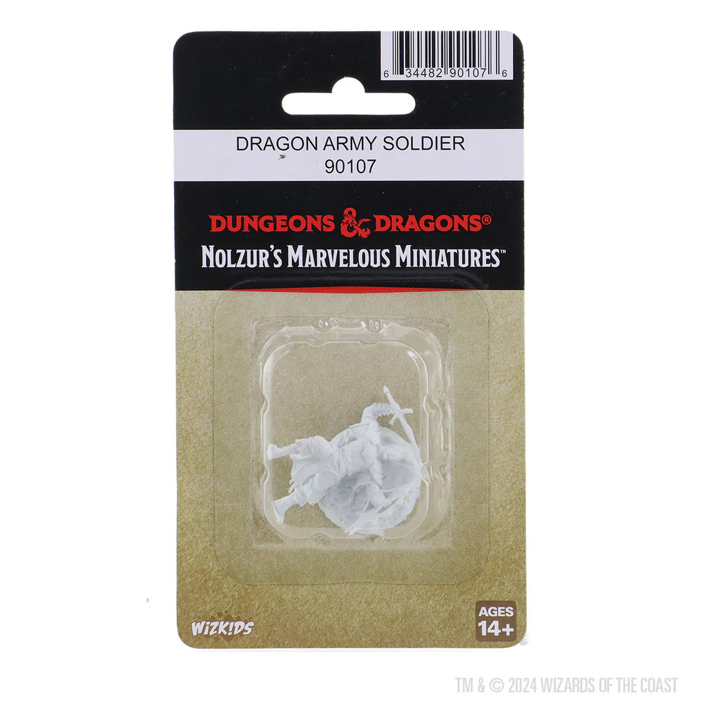 D&D Nolzur's Marvelous Miniatures: Dragon Army Soldier | Hobbyco - Est.1935