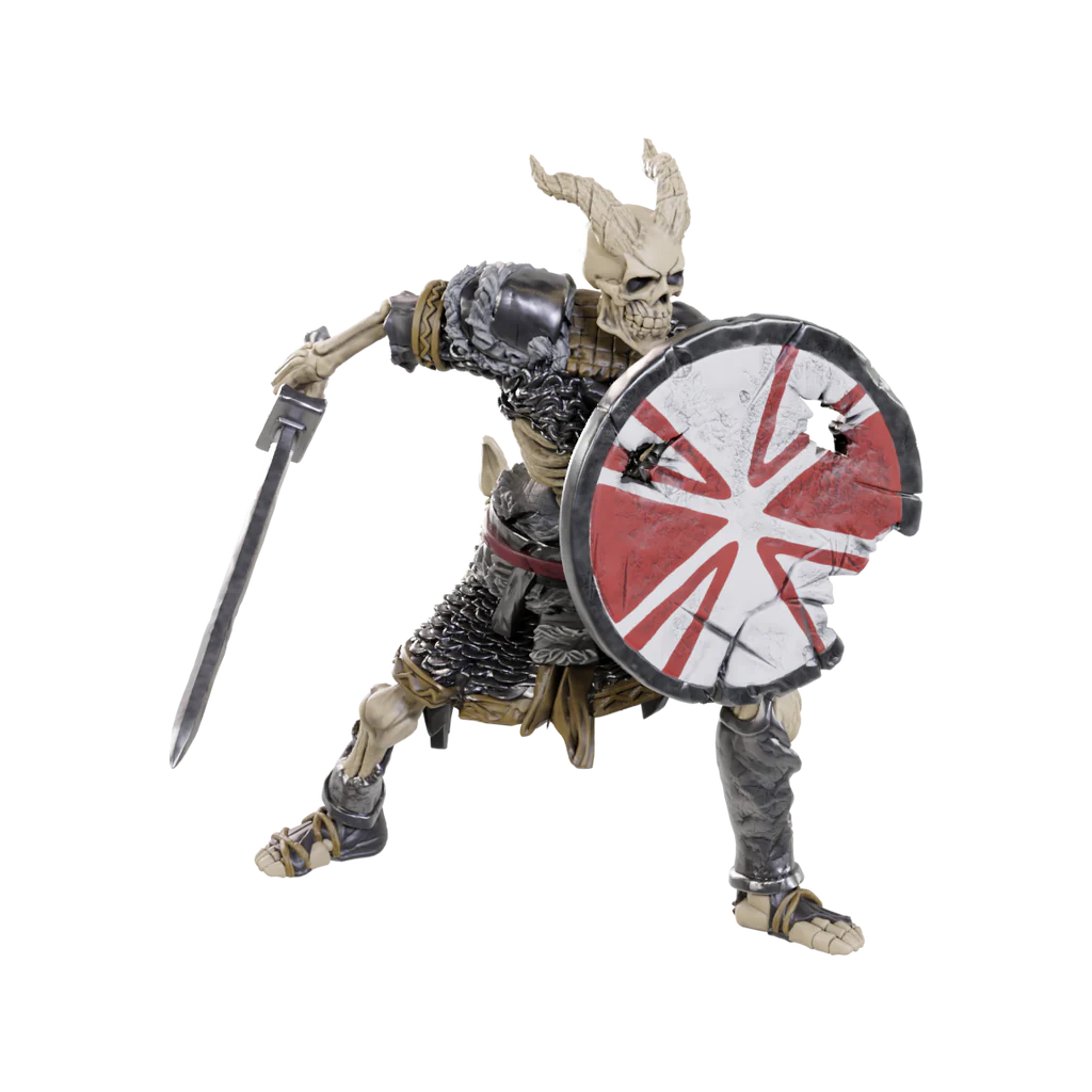 D&D Nolzurs Marvelous Miniatures: Tiefling Skeleton | Hobbyco - Est.1935
