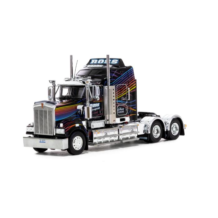 Drake Collectibles 1/50 Kenworth T909 Ross Transport Black Truck – Hobbyco