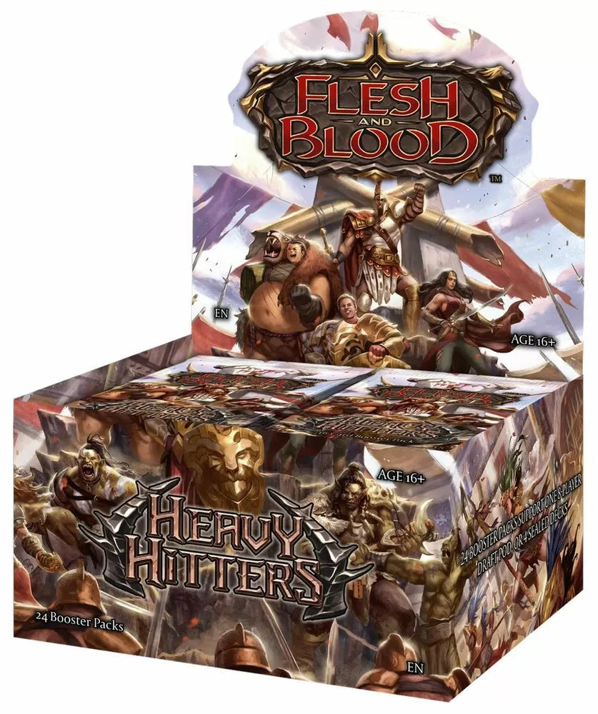 Legend Story Studios Flesh and Blood: Heavy Hitters – Booster Display ...