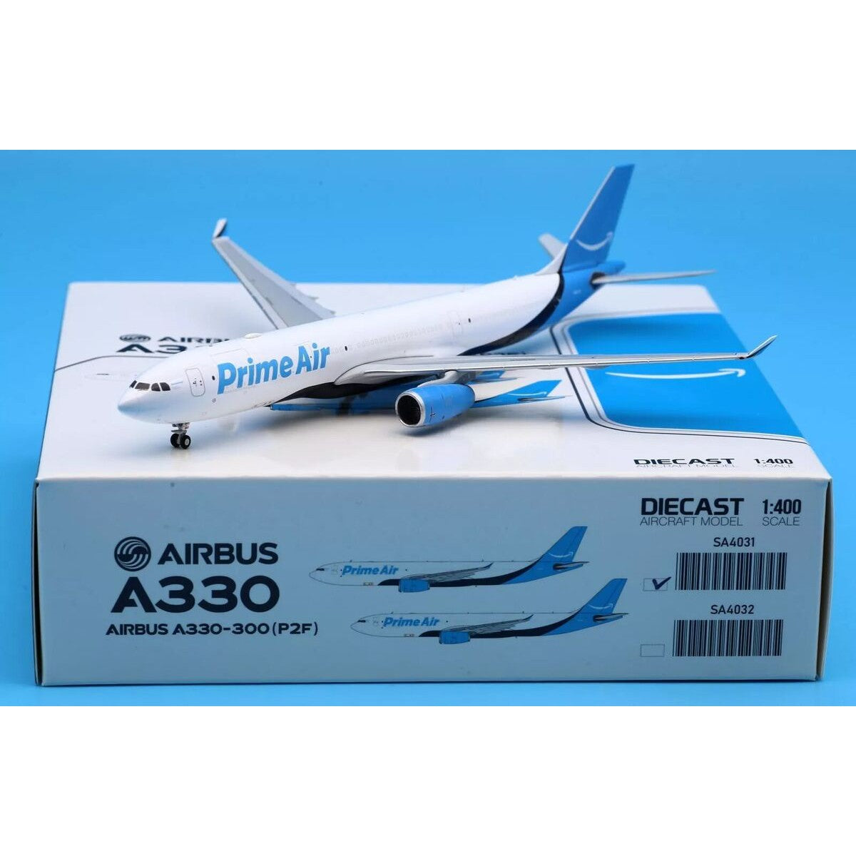 JC Wings 1/400 Amazon Prime Air A330-300P2F N4621K – Hobbyco