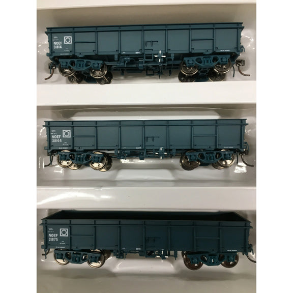 Eureka Models HO CG Bogie Open Ore Wagon 3 Pack - Blue – Hobbyco