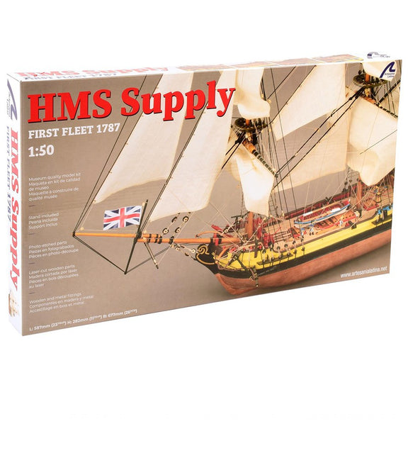 Artesania 1/50 HMS Supply First Fleet Wooden Ship – Hobbyco