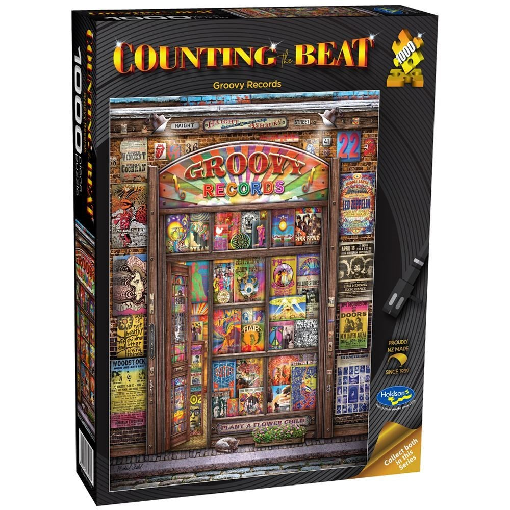 Holdson 1000pc Counting The Beat Groovy Records – Hobbyco