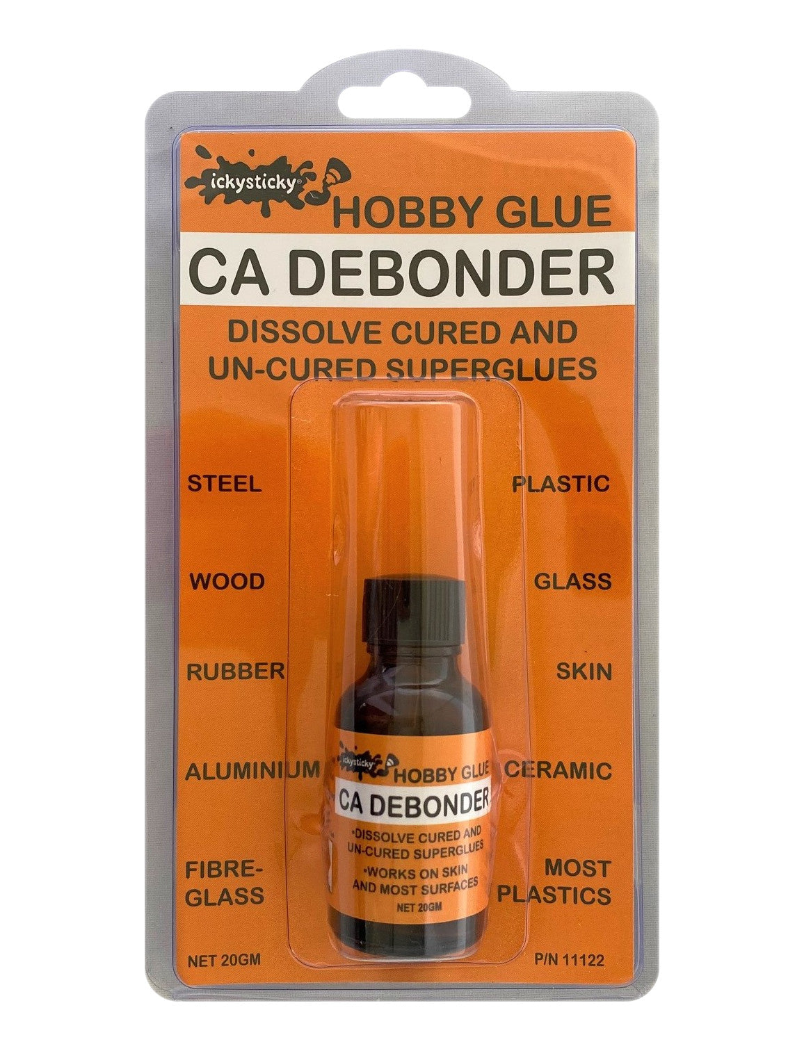 Ickysticky CA Debonder 20gm – Hobbyco