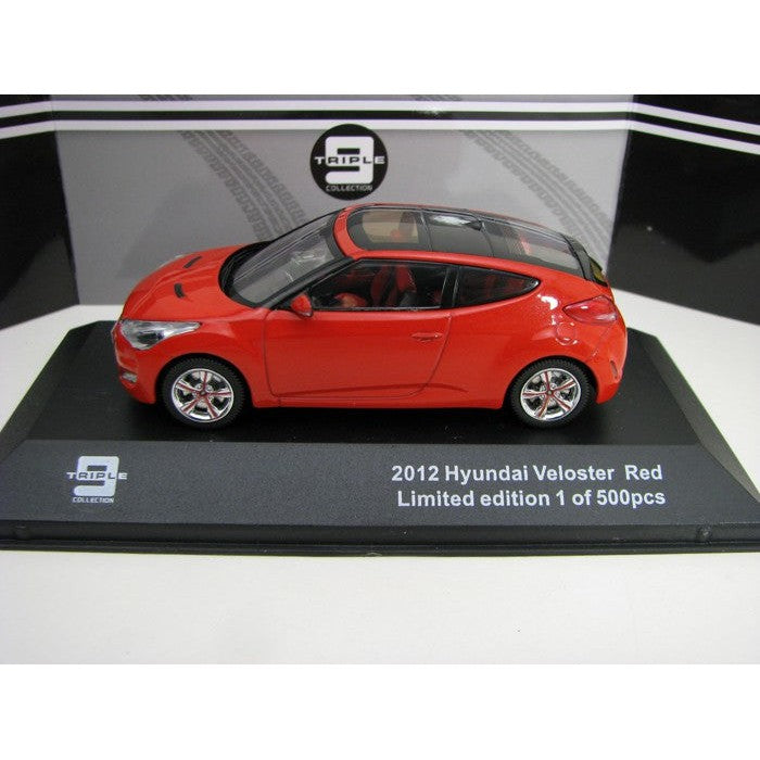 TBC 1/43 Hyundai Veloster Red – Hobbyco