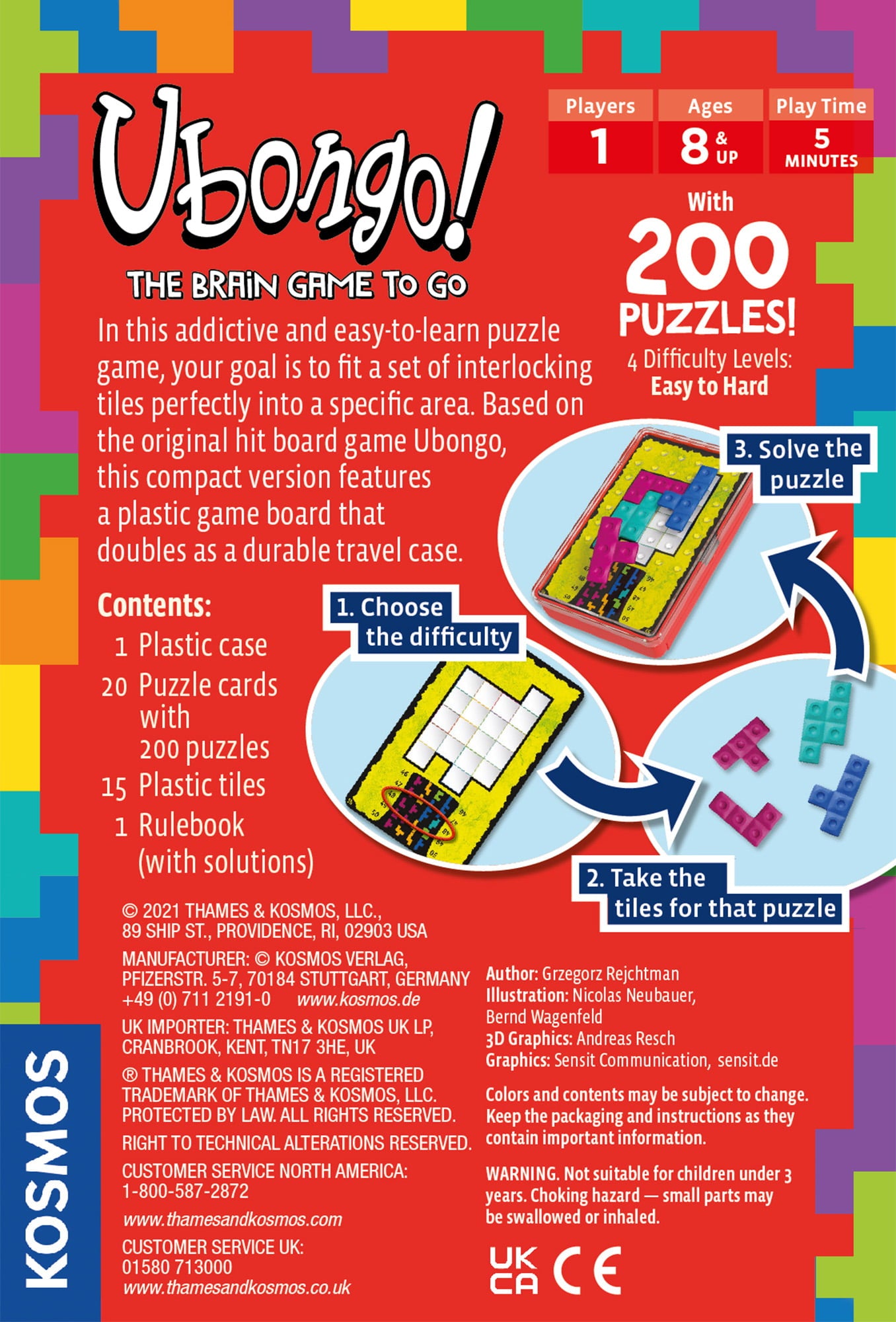 Thames and Kosmos Ubongo The Brain Game to Go – Hobbyco