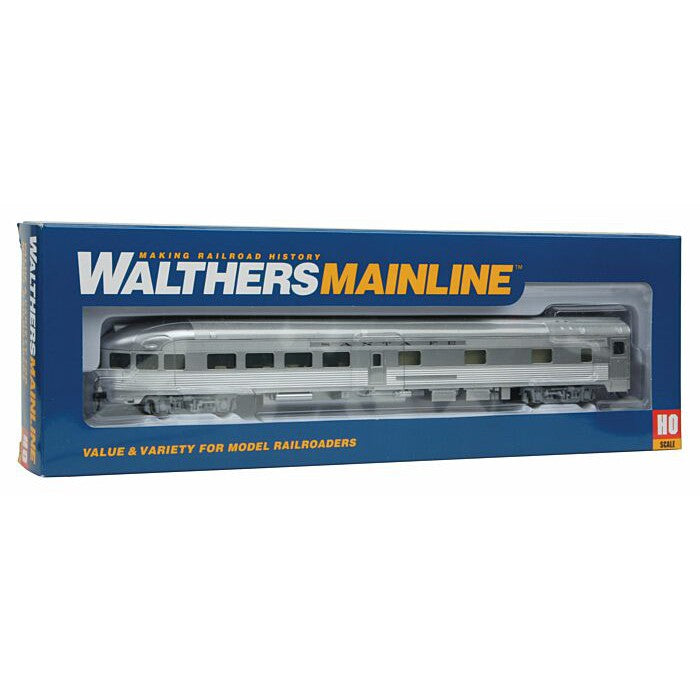 Walthers HO 85 Budd Observation ATSF – Hobbyco