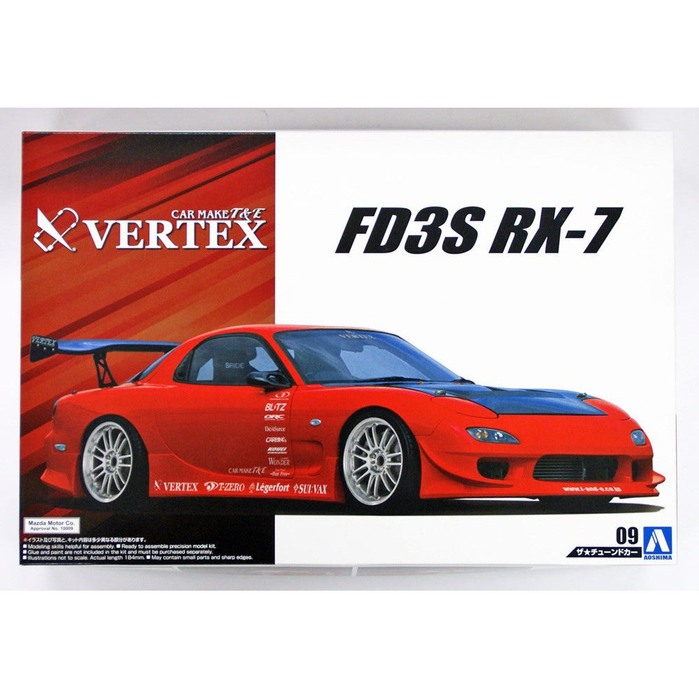 Aoshima 1/24 Vertex FD3S RX7 99 (Mazda)