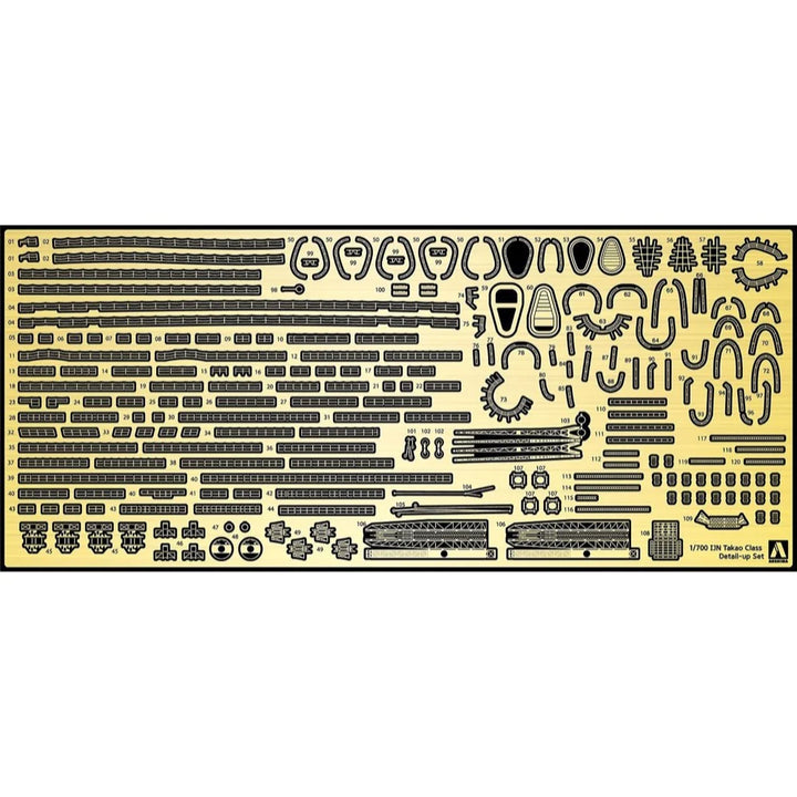 Aoshima TAKAO PHOTO ETCHED SET – Hobbyco