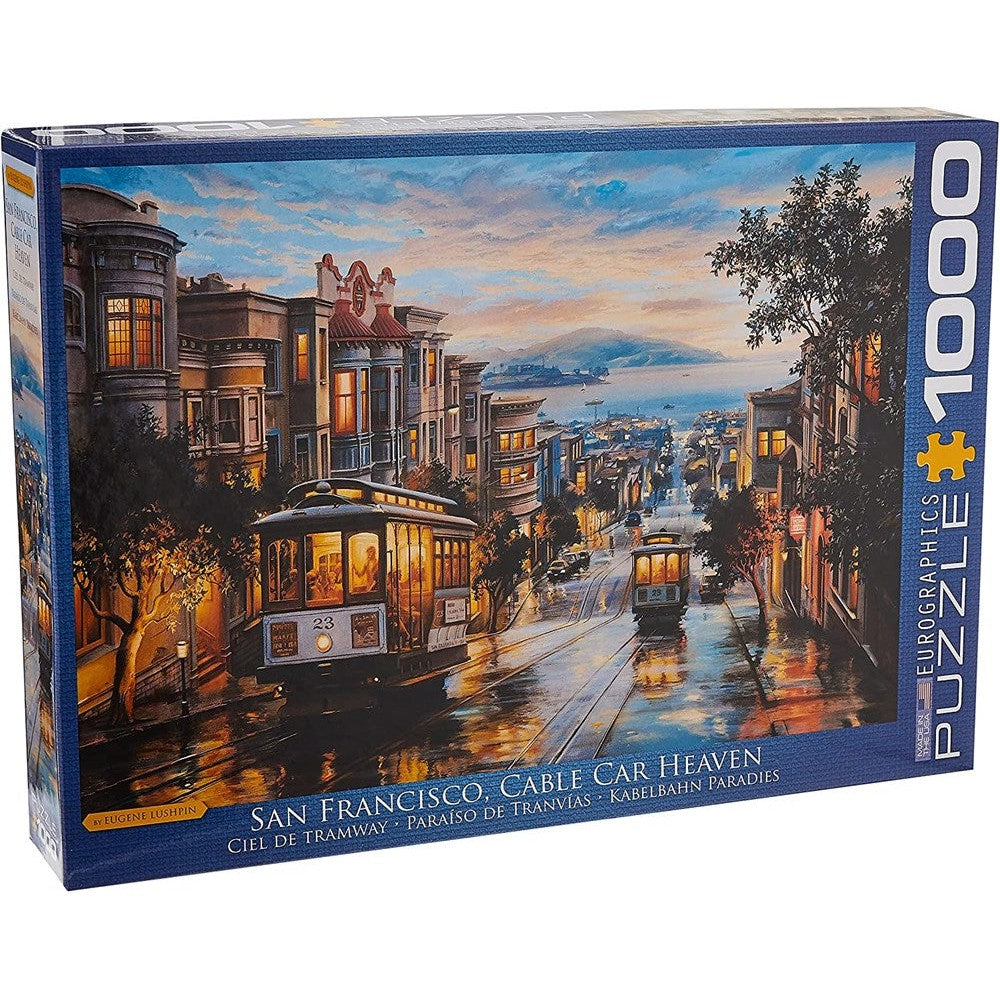 1000pc Lushpin San Fransisco Cable Car Heaven