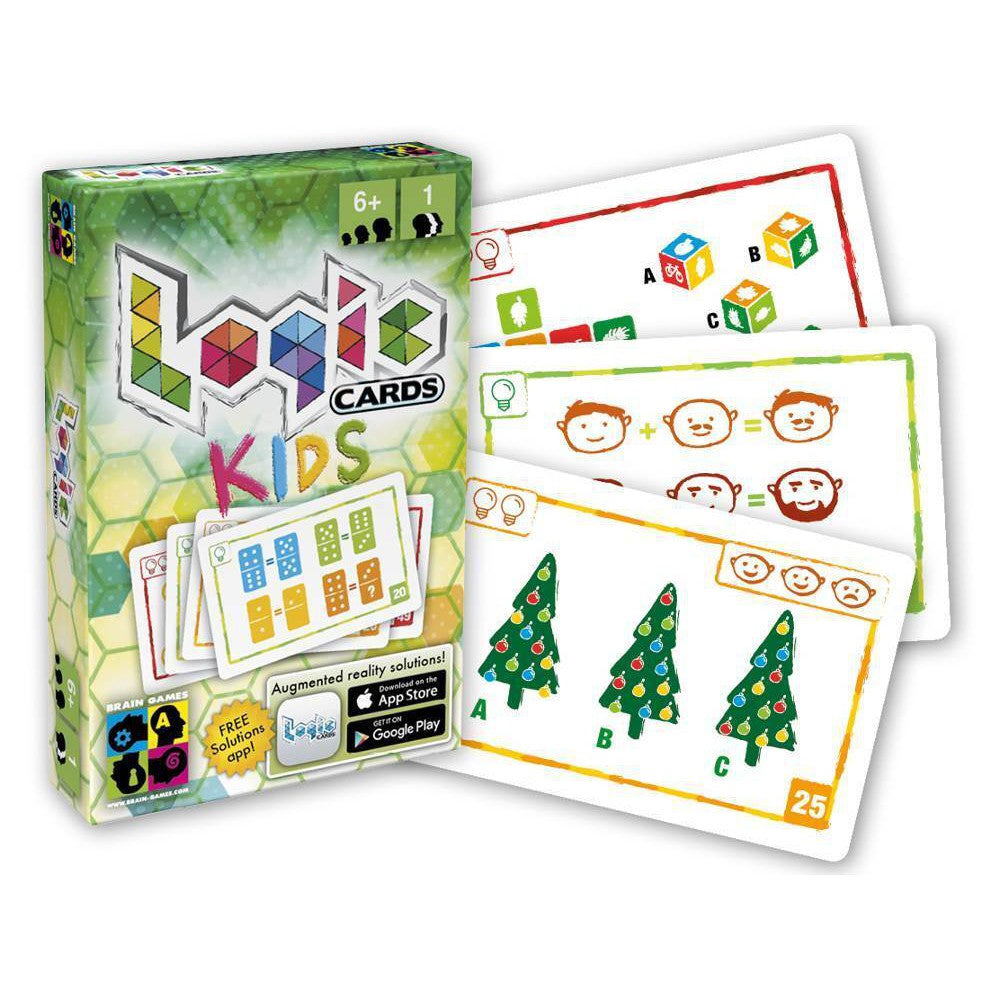 Brain Games Logic Cards Kids – Hobbyco