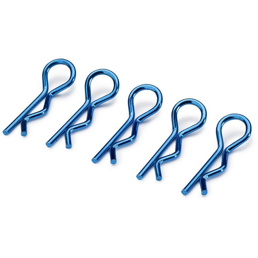 Large Body Clips Blue Pack of 10