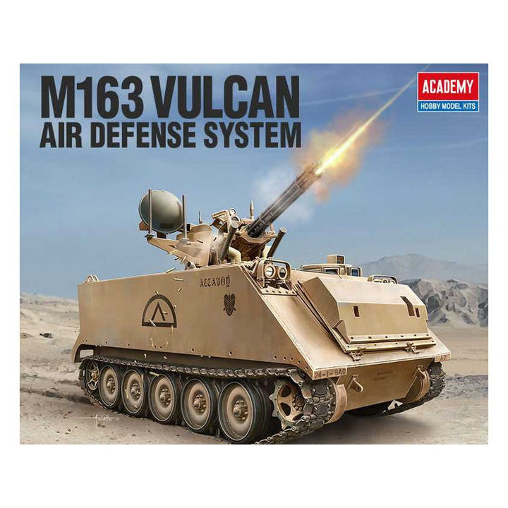 Academy 1/35 US Army M163 Vulcan Plastic Model Kit – Hobbyco