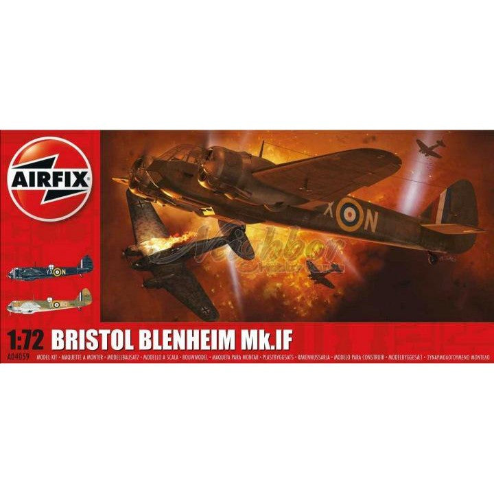 Airfix 172 Bristol Blenheim Mk.IF