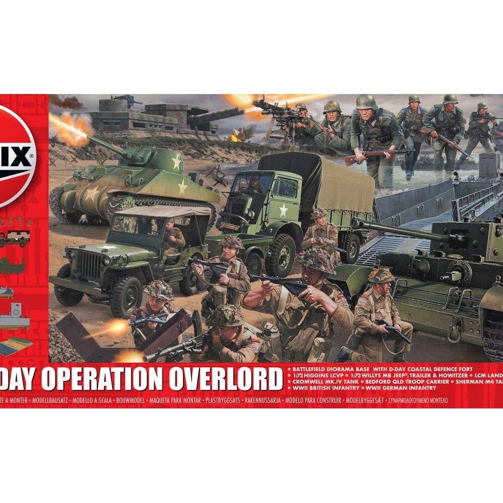 Airfix 1:76 DDay Operation Overlord Gift Set