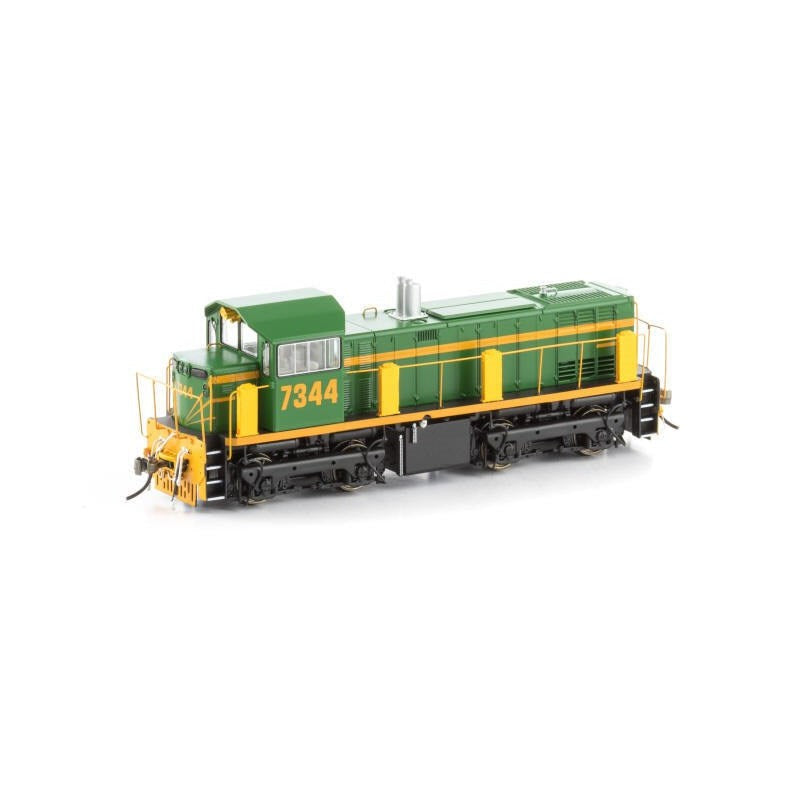 Auscision HO SRANSW 73 Class 7344 Green and Yellow