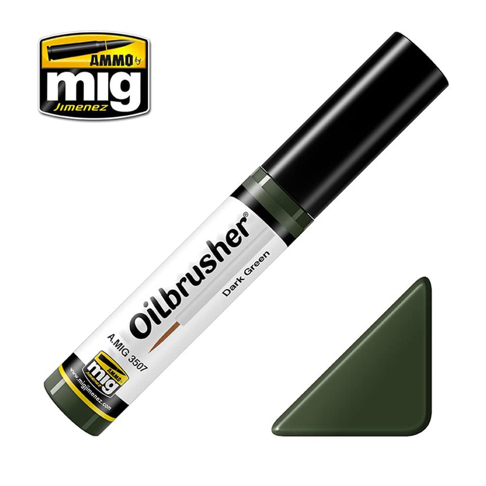 Mig Ammo Oilbrushers Dark Green