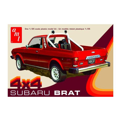 AMT 1128M 1/25 1978 Subaru Brat Pickup Plastic Model Kit – Hobbyco