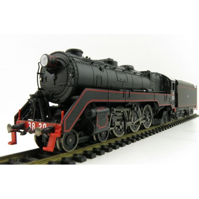 HO C38 Class 462 Pacific Express Passenger Locomotive 3820 Black with