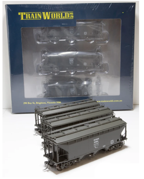 Austrains HO SRA NGBA Hoppers Pack-1 3-Pack – Hobbyco