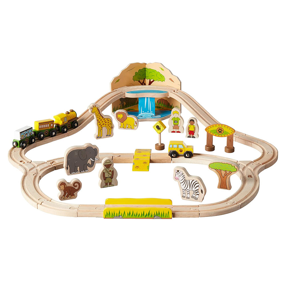 Bigjigs Safari Train Set – Hobbyco