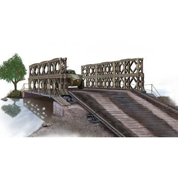 Bronco CB35055 1/35 Bailey Type DoubleDouble M1 Panel Bridge Plastic ...