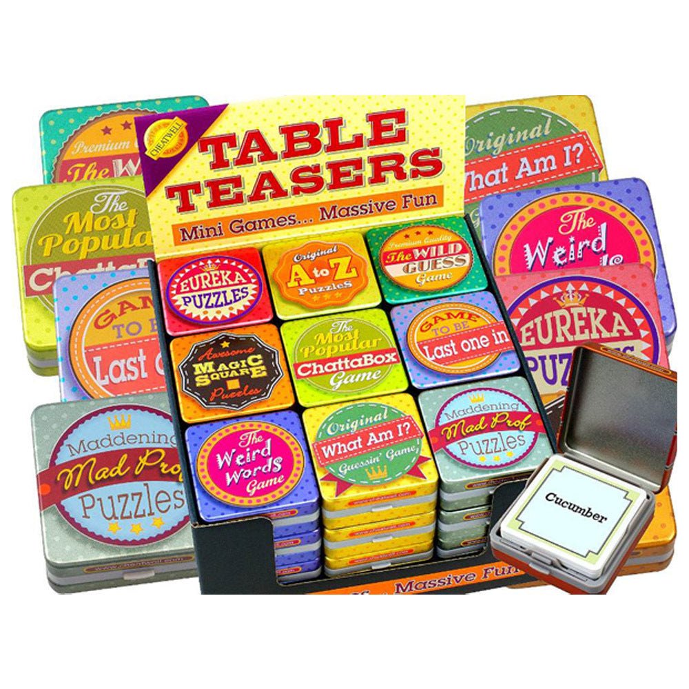 Cheatwell Games Table Teasers Mini Games – Hobbyco
