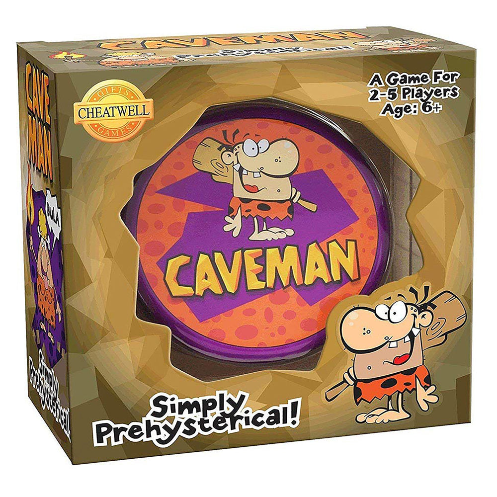 Cheatwell Games Cave Man Card Game In Tin – Hobbyco