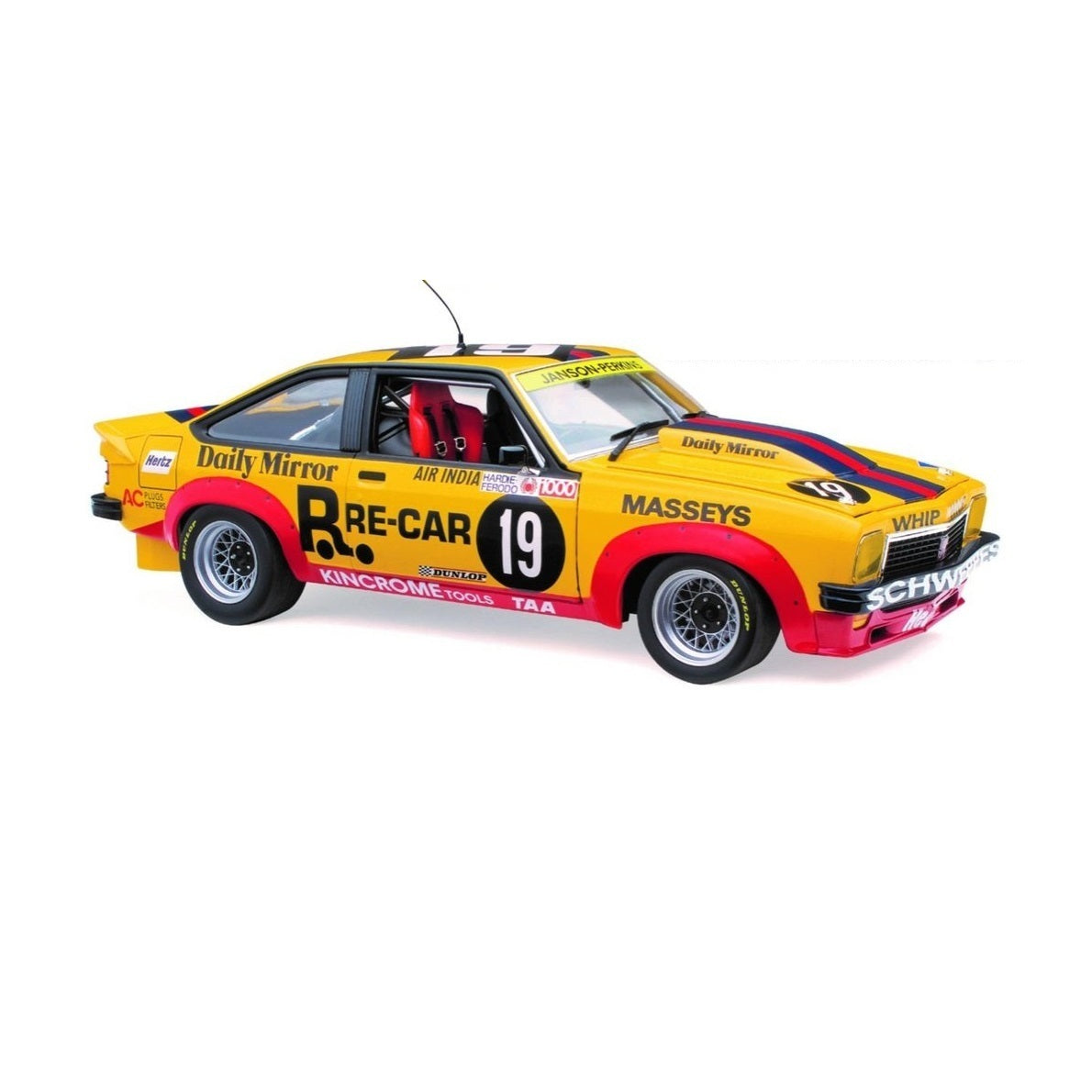 18743 1/18 Holden A9X Torana 1979 Bathurst Car Janson / Perkins