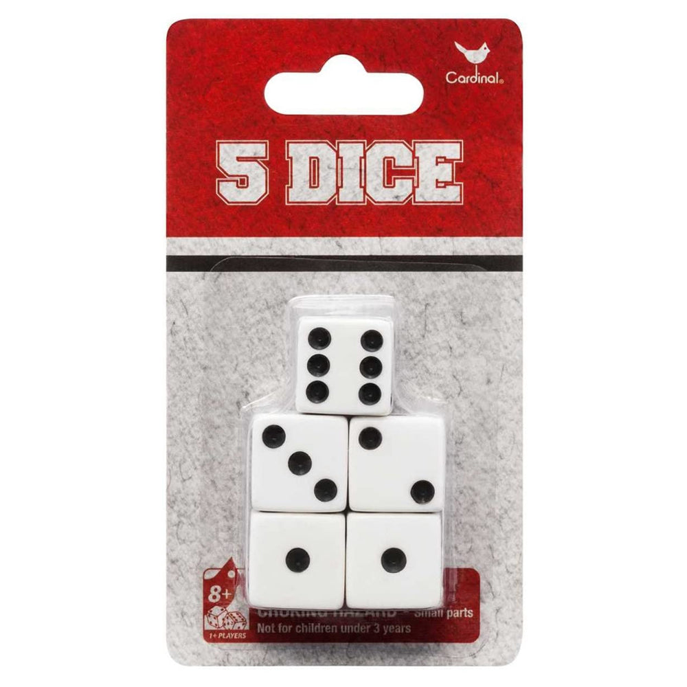 Cardinal Games Dice Pack of 5 – Hobbyco