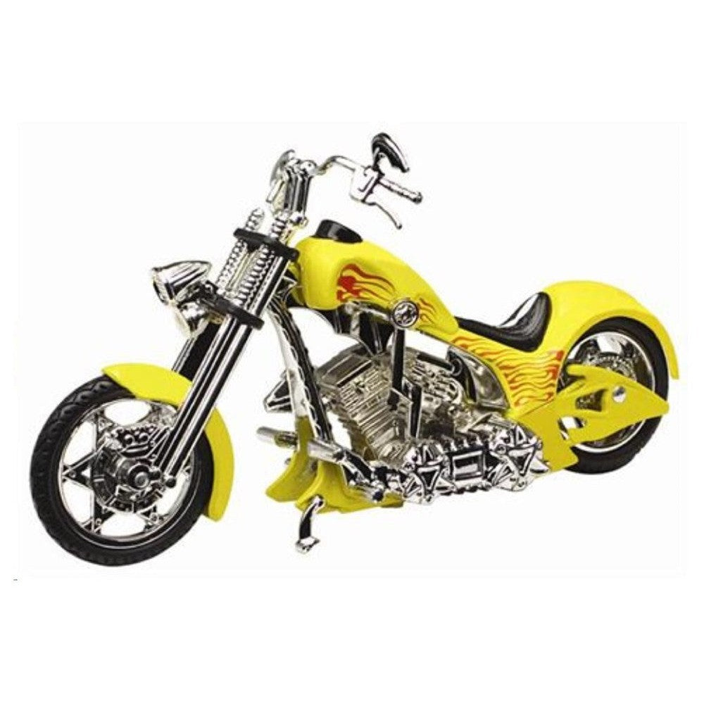 Motormax 118 Iron Choppers Yellow