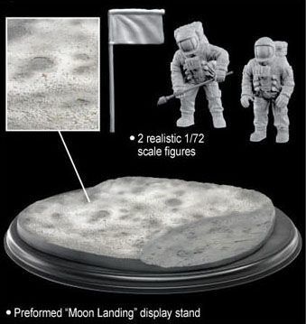 Dragon 11002 1/72 Apollo 11 Lunar Landing CSM Columbia + LM Eagle ...