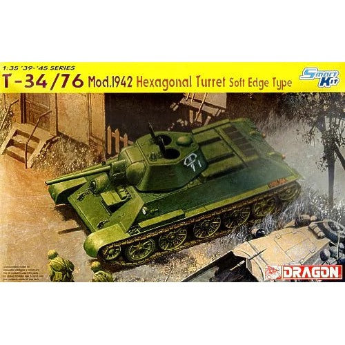 Capture battlefield history with the Dragon 6424 1/35 T-34/76 Mod.1942 ...
