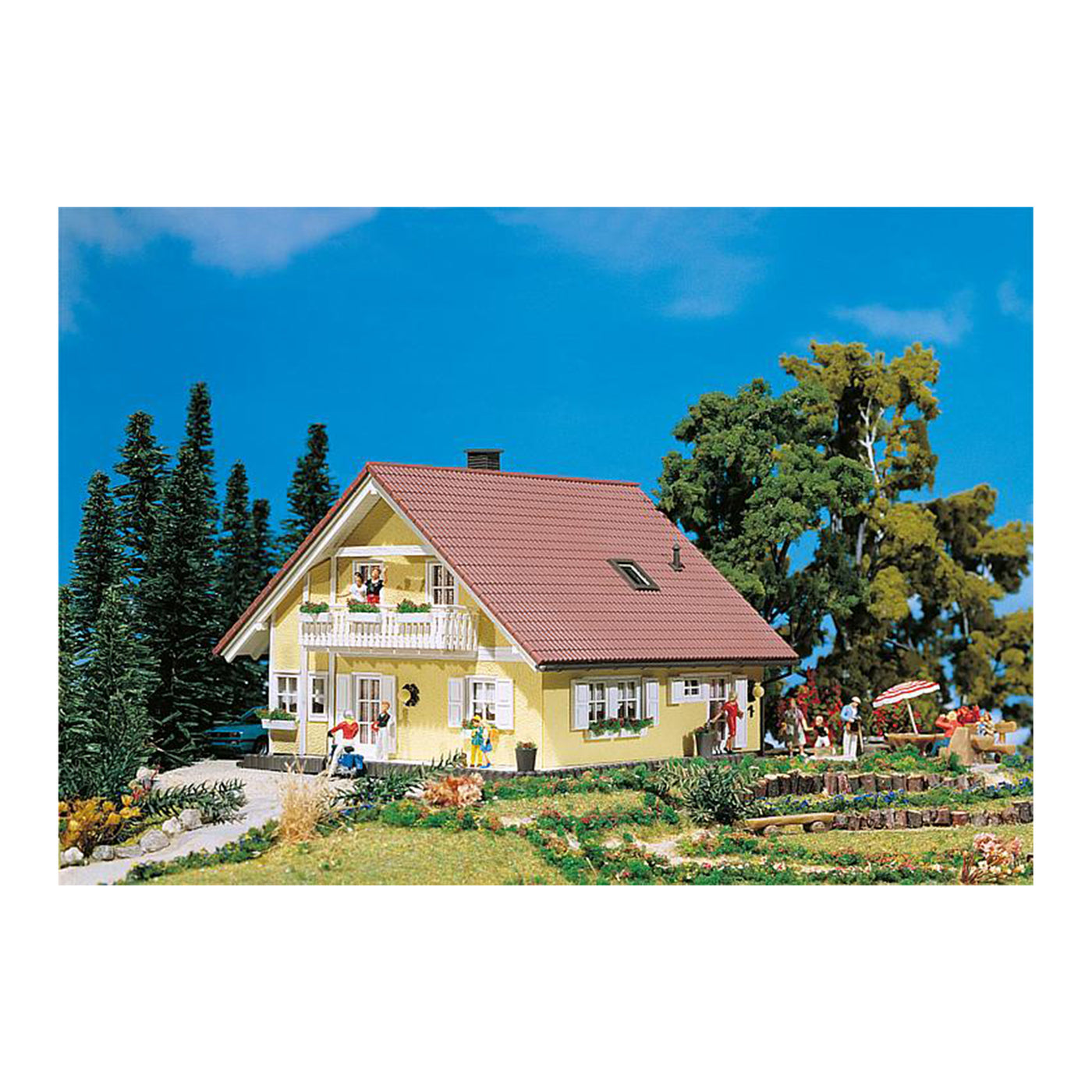 Faller HO Familia House