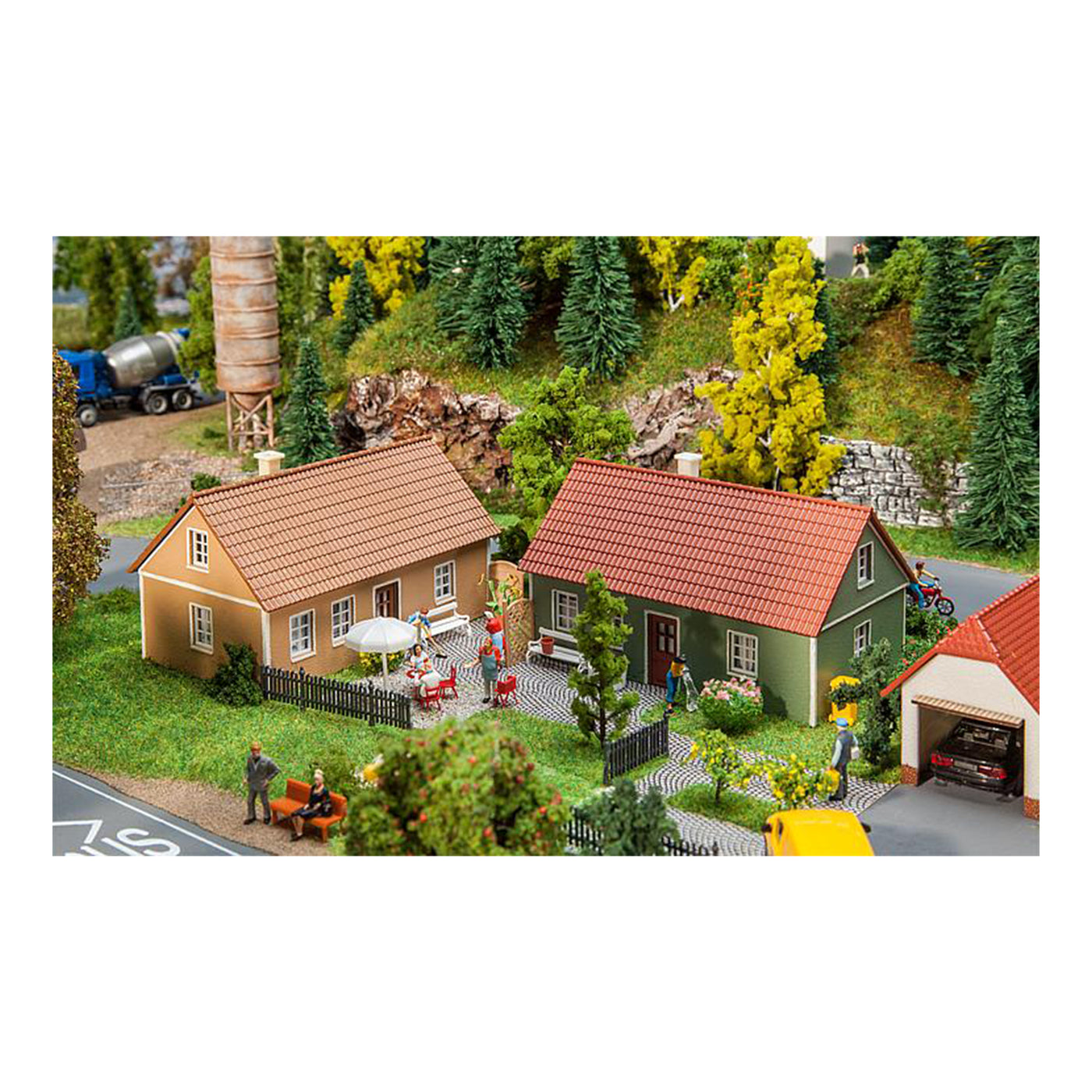 Faller HO 2 Village Houses