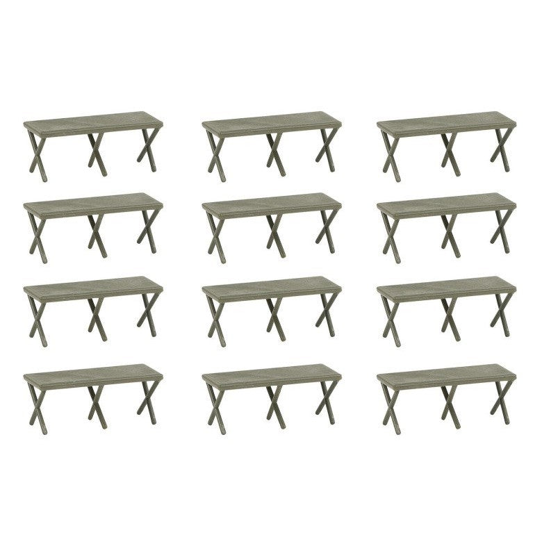 Faller HO 12 Camp Beds – Hobbyco