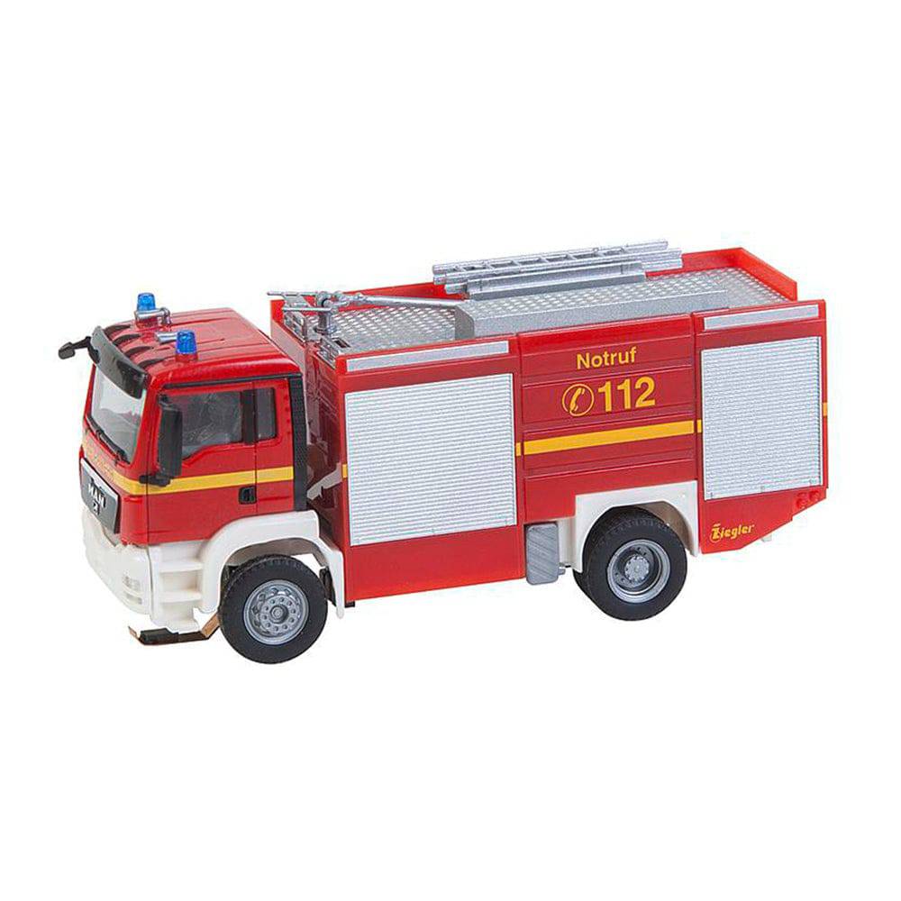 Faller HO MAN Fire Engine w/Flashing Lights – Hobbyco